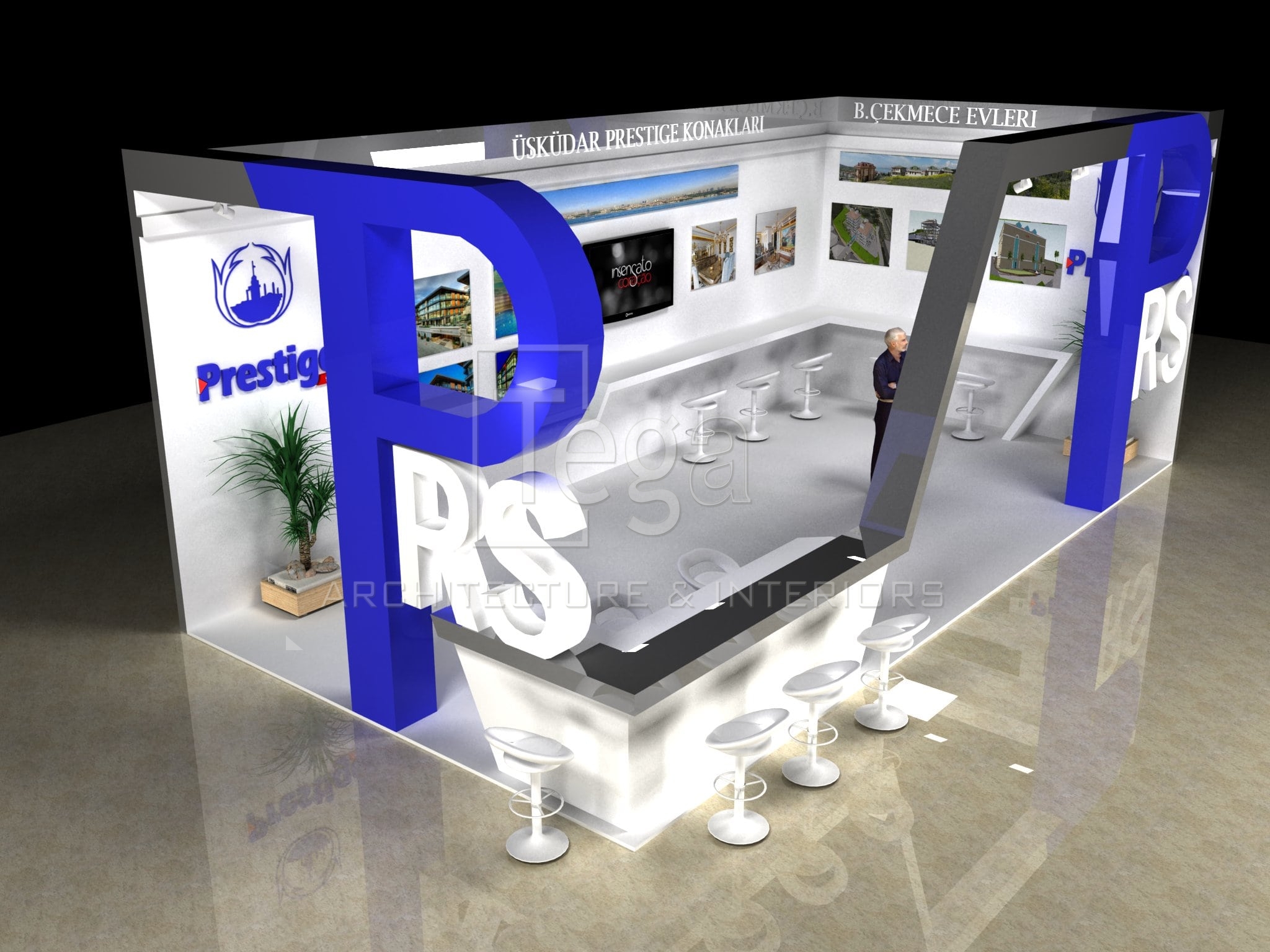 Fuar Stand Tasarımları - Uluslararası Fuar Stand Üretimi / Tega Mimarlık